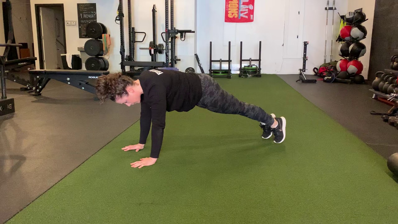 Arms Extended Rocking Plank - Tailored Strength - YouTube