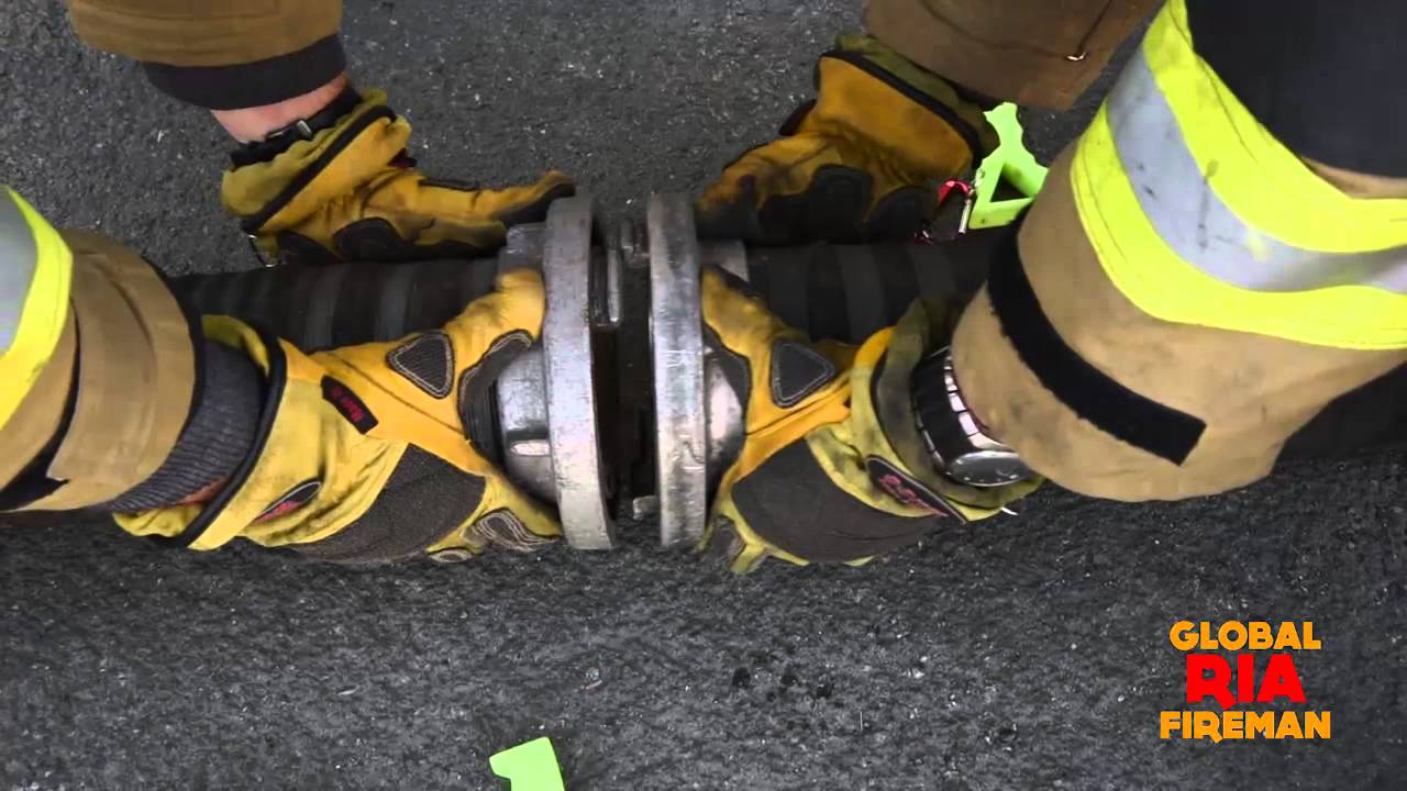 Global RIA Fireman - All size couplings - YouTube