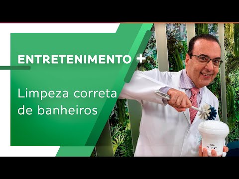 Dr. Bactéria dá dicas de como limpar banheiros corretamente