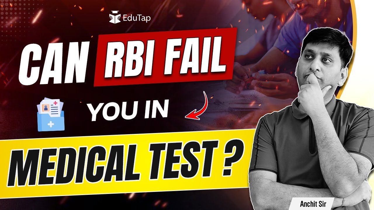 RBI Grade B 2025 Medical Test Eligibility | How Does Medical Test ...