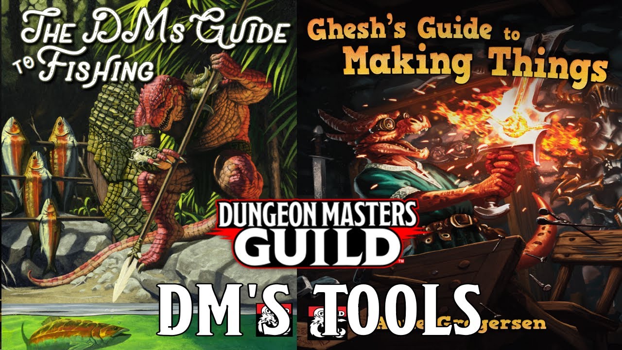 DM's Guild Review: DM's Tools - Fishing & Crafting! | Nerd Immersion ...