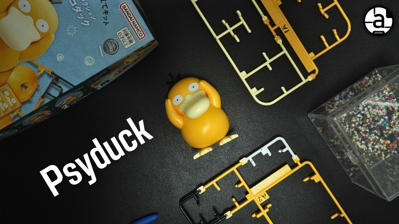 Pokémon Collection Quick!! - Psyduck | ASMR Build - YouTube