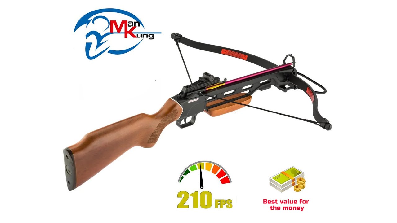 "MK-150" Classic Recurve Crossbow - YouTube
