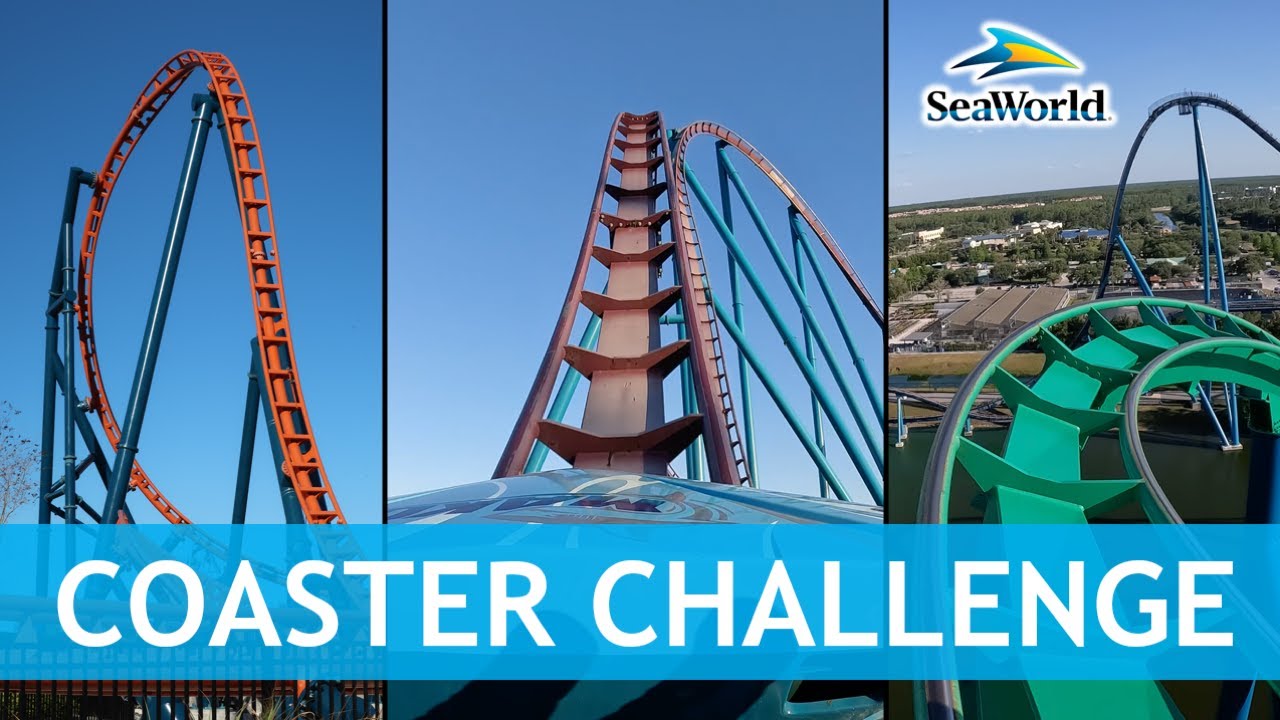 Riding Every Coaster at SeaWorld Orlando in 1 Day - The Coaster Capital ...