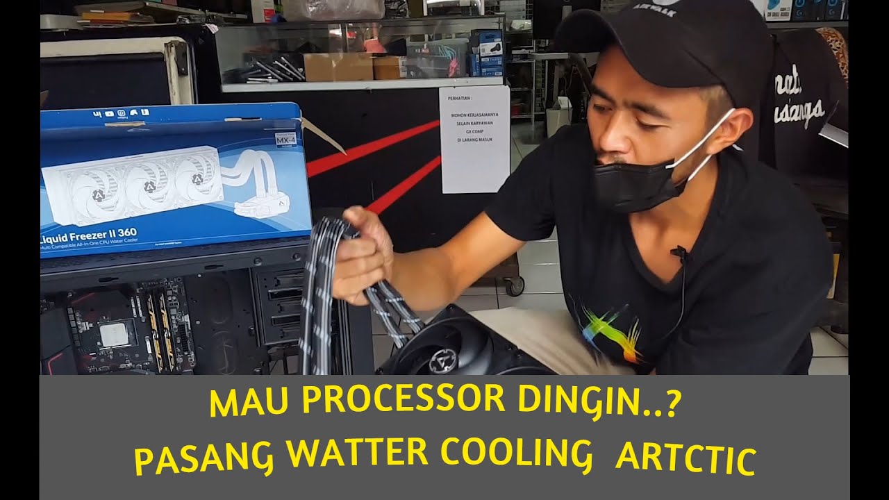 Pendingin CPU Terbaik : Pendingin Cair Arctic 360 untuk AMD Ryzen - YouTube