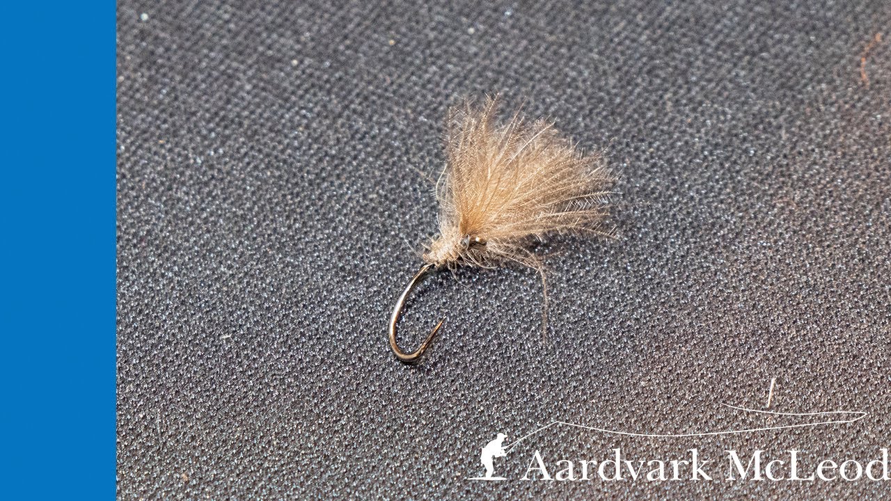 CDC Dry Flies #3 - Tying the Dave's Grey CDC Emerger - YouTube