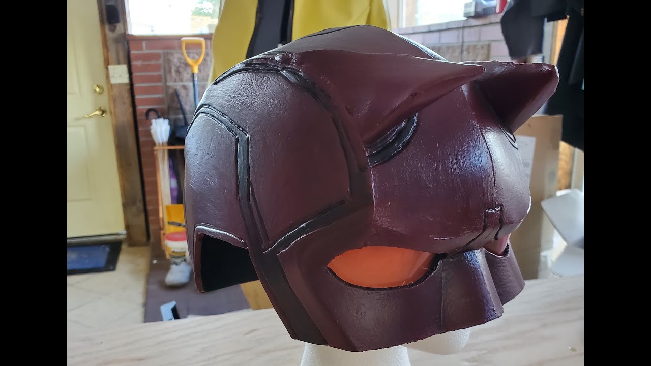 Preview: Daredevil Cowl Construction - YouTube