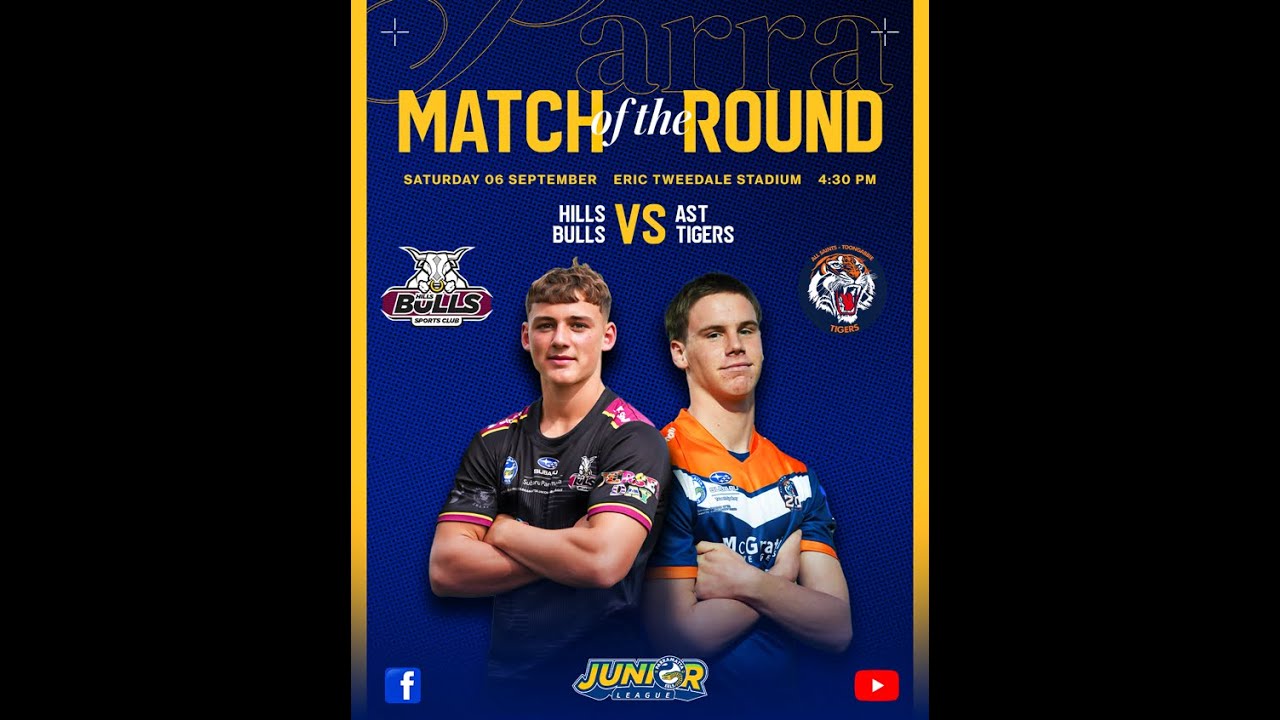 Final - Parramatta JRL U16 Divison 1 Hills District Bulls Vs All Saints ...