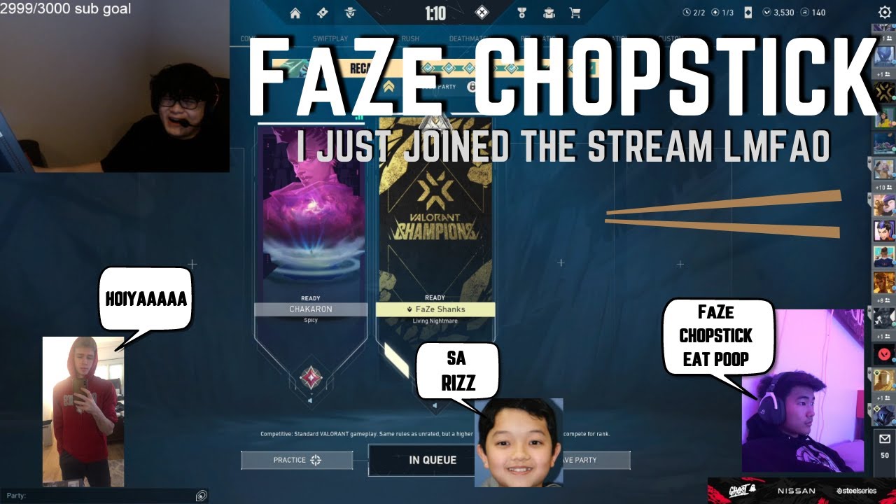 FaZe Shanks WHAT AM I HEARING... LMAO w/ NRG s0m, PROD & jasontheweenie ...