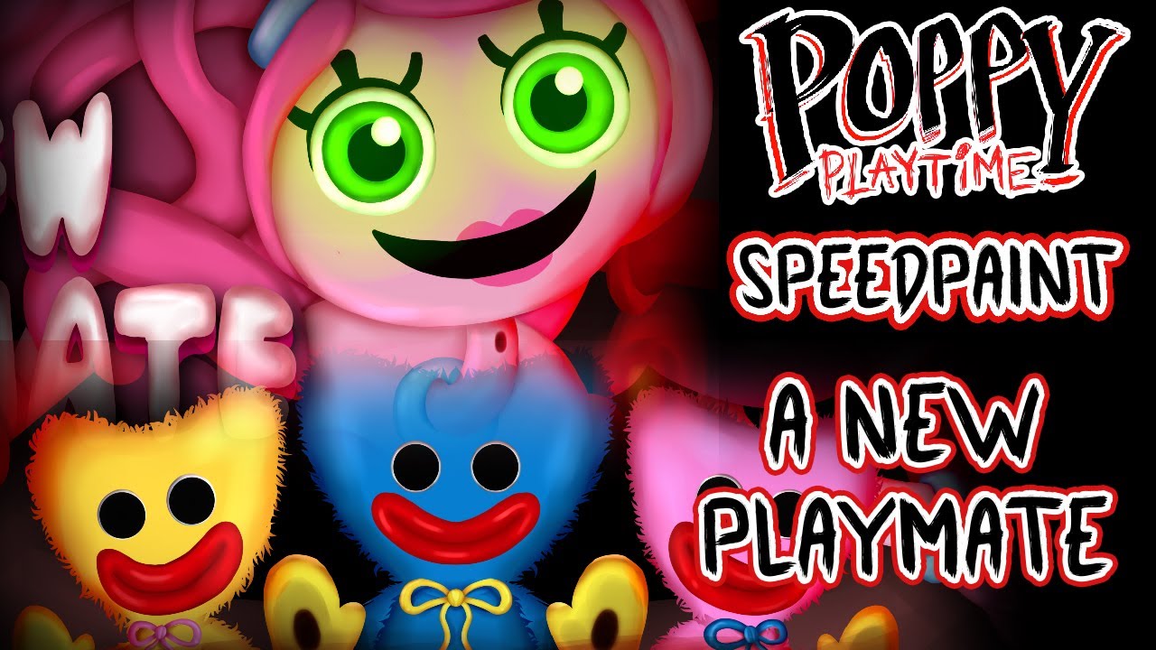 A NEW PLAYMATE - Poppy Playtime Chapter 2 - Speedpaint - YouTube