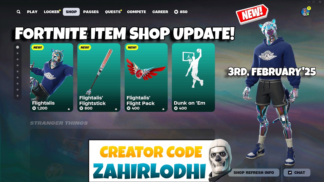 *New* Air Superiority Bundle & Jaina Skin! Fortnite Item Shop Update ...