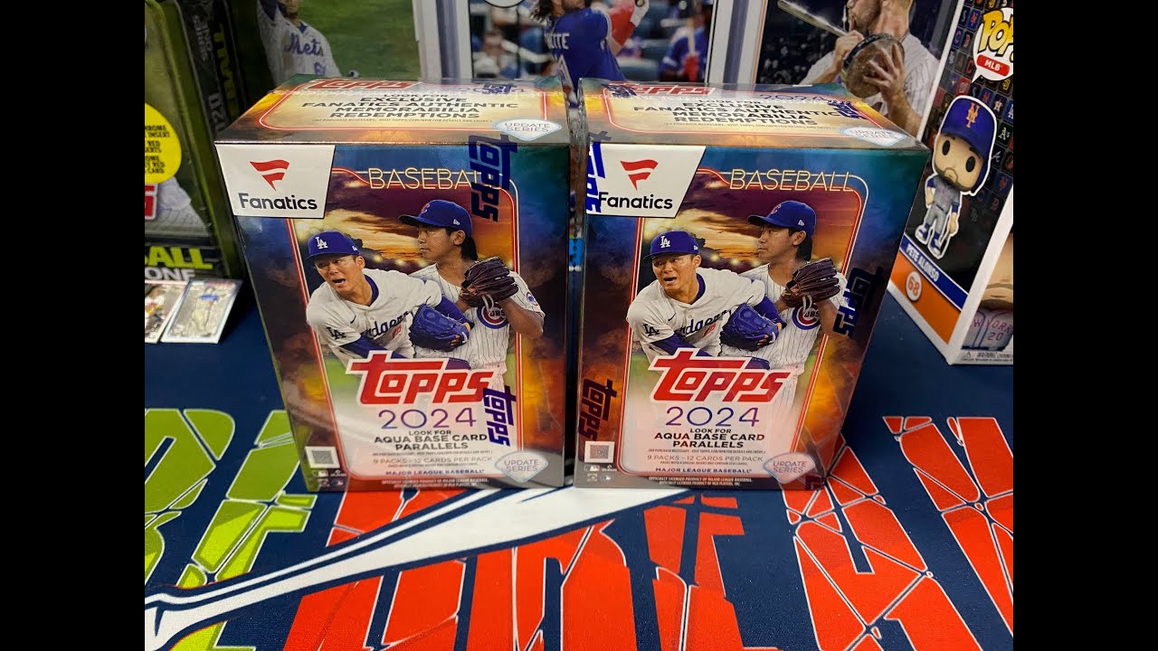 Opening 2 Fanatics Blaster Boxes Of 2024 Topps Update Series. Pulled 2 ...
