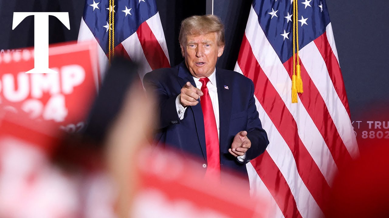 LIVE: Donald Trump delivers speech at campaign rally in Iowa - YouTube