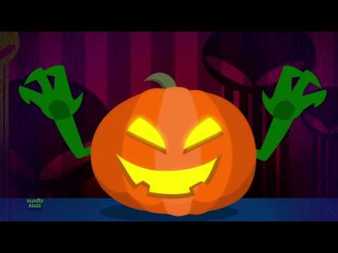 There's A Scary Pumpkin | Scary Nursery Rhymes & Kids Songs | Spooky Song