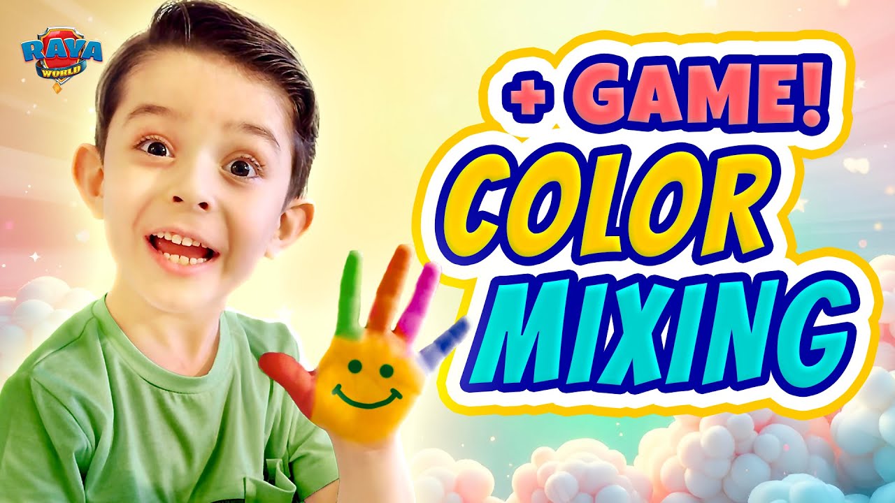 Mystery Numbers & Magic Paint Mixing! 🌈 - YouTube