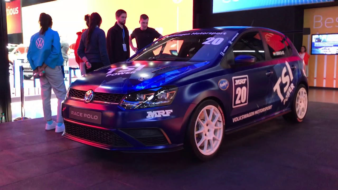 Race-Spec Volkswagen Polo At the Auto Expo 2020 - YouTube