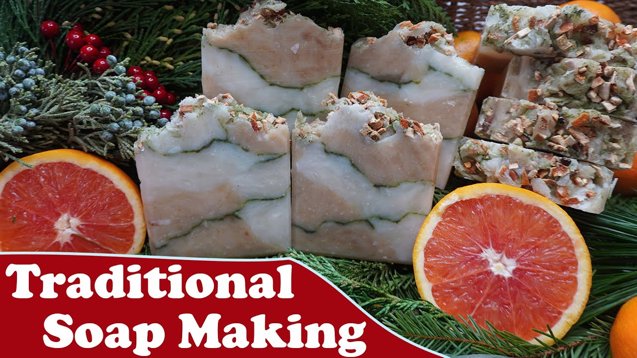Traditional Holiday Soap Making ~ How to Make Soap for the Holidays ...