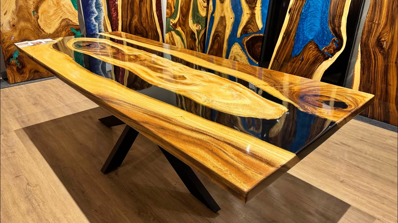 EPX0226 - Black river table - YouTube