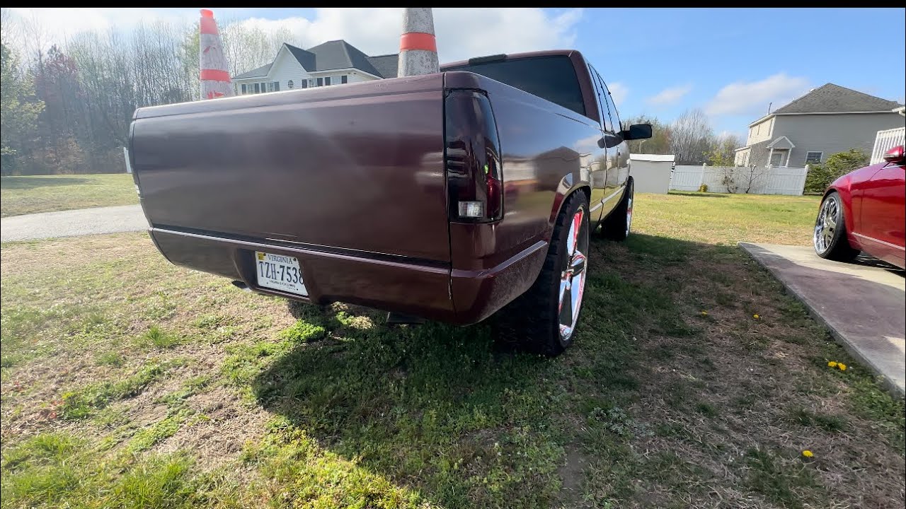 MUST WATCH TRUE DUAL STRAIGHT PIPES OBS CHEVY 5.7 | 6s and 5s | exhaust ...