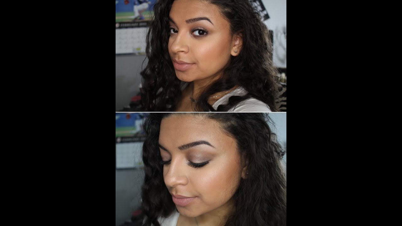 Simple Glam Makeup Tutorial - YouTube