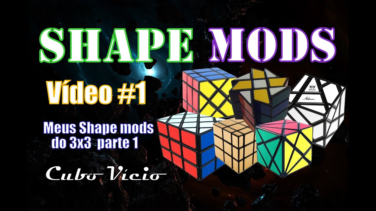 My Shape mod Puzzles Vídeo #1 (3x3 parte 1) - YouTube
