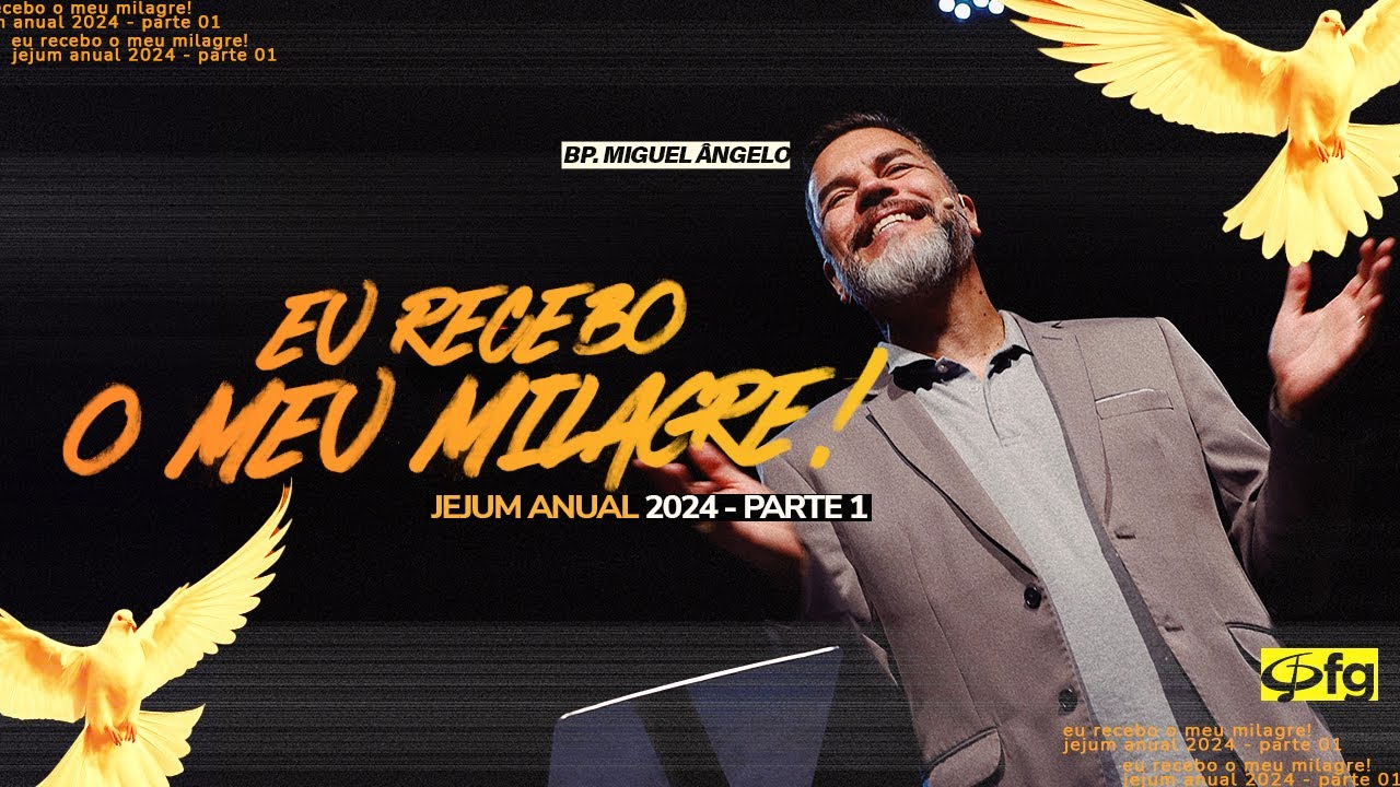 EU RECEBO O MEU MILAGRE - BP. MIGUEL ANGELO - YouTube