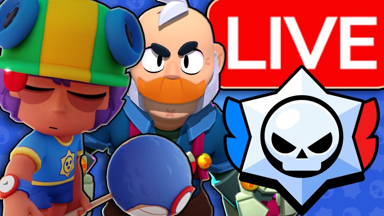 Pushing Ranked LIVE!! Brawl Stars stream 💪 - YouTube