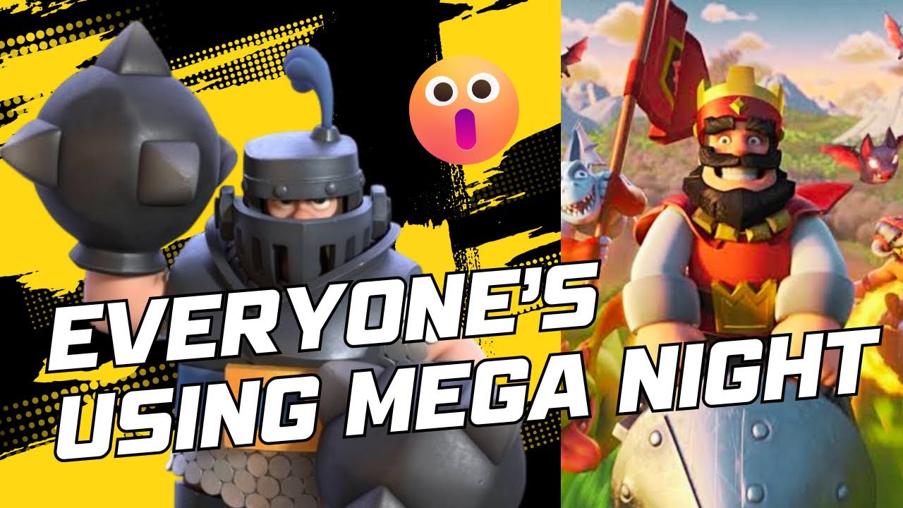 Everyone's using mega night in Clash Royale 🏳️‍🌈 | New meta deck ...