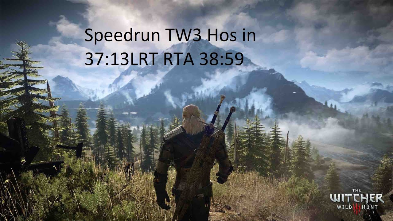 Speedrun TW3 Hos In 37:13LRT RTA 38:59 - YouTube