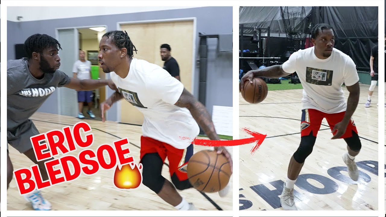 New Orleans Eric Bledsoe NBA Workout 🔥 tough moves and finishes to make ...