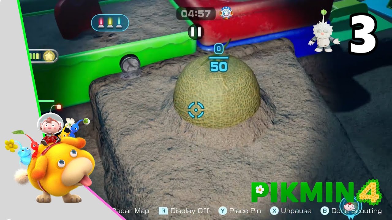 Pikmin 4: Trial of the Leaf Sage Story 3: Dig Deep Guide - YouTube