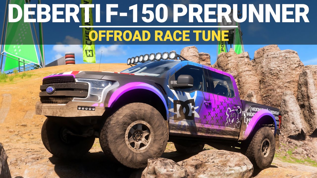 Forza Horizon 5 Tuning - Deberti Ford F-150 Prerunner Hoonigan ...