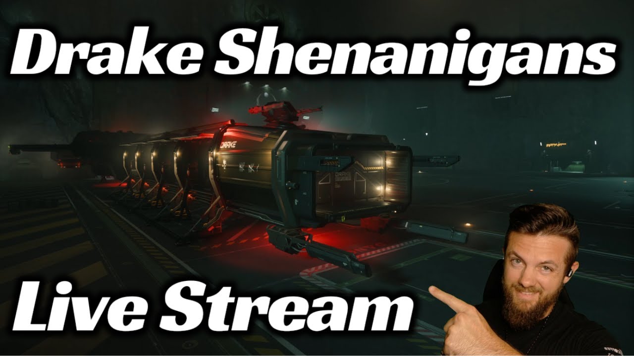 Drake Shenanigans in Star Citizen 4.5 | Record Lift-Off & Mining - YouTube