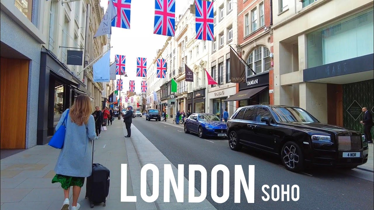 London Walk | SOHO Walking Tour 🇬🇧 | Central London Street Walk 4K ...