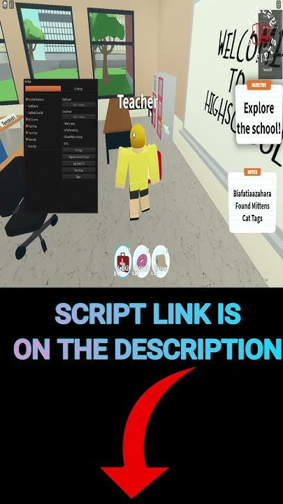 Field Trip Z Script GUI | Grab Items | Walk Speed | Infinite Jump | God Mode #shorts #roblox ...