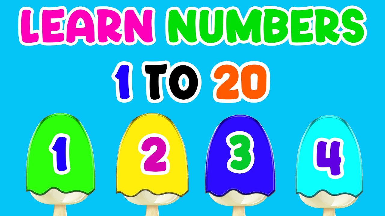 Learning Numbers For Preschoolers 1-20 | Learning Numbers 1 to 20 ...