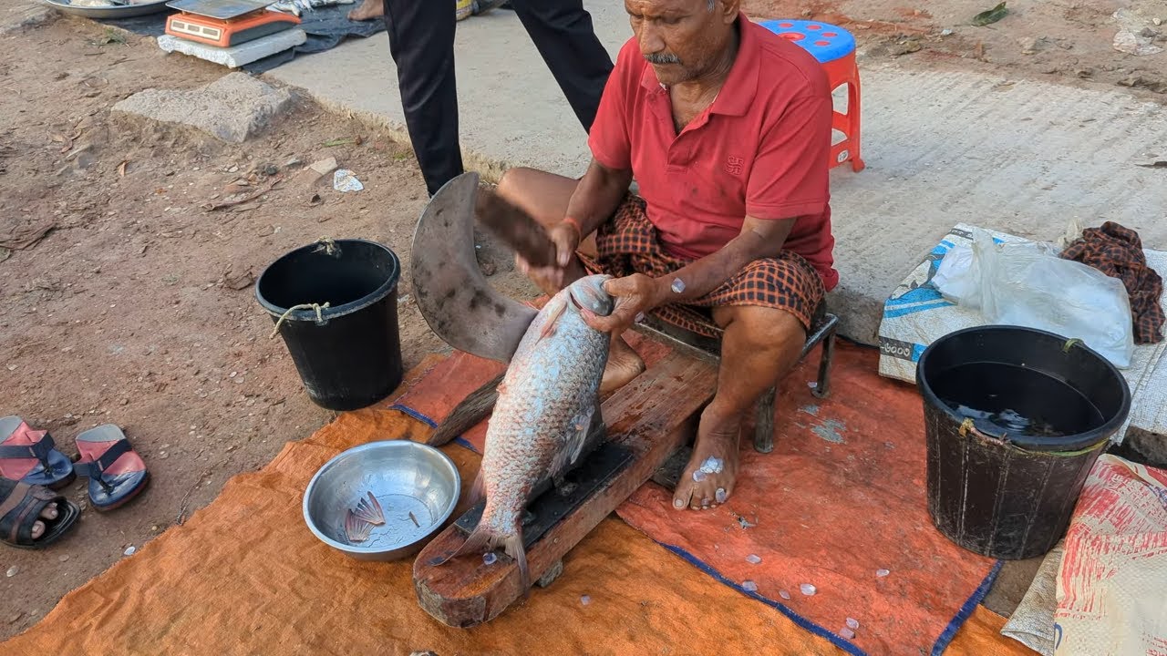Fish Cutting Skills !! Just Amazing Fish Cutting Method - YouTube