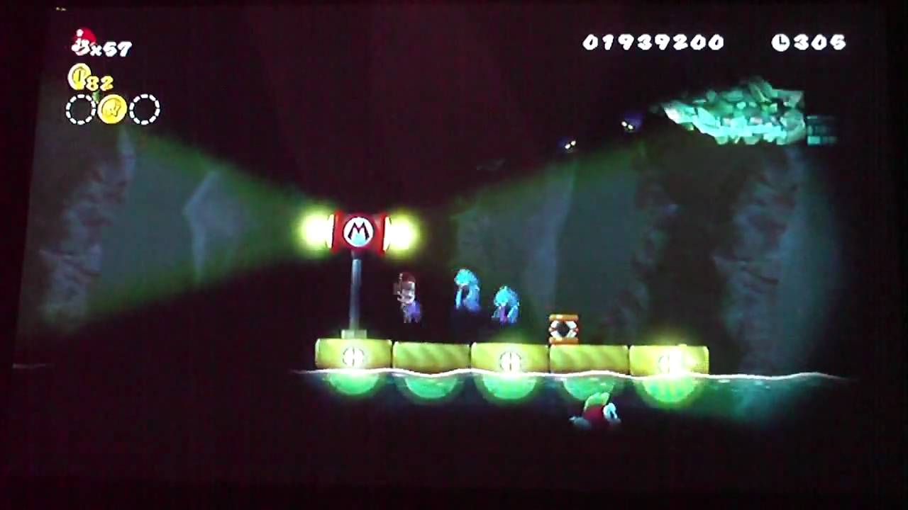 New Super Mario Bros. Wii Walkthrough (Solo) Part 18 More Over-Water ...