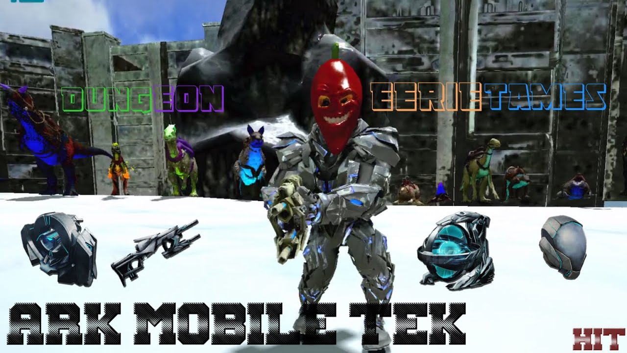Ark Mobile Eerie Tame Collection w/full Tek Gear & Tek Replicator | Hit ...