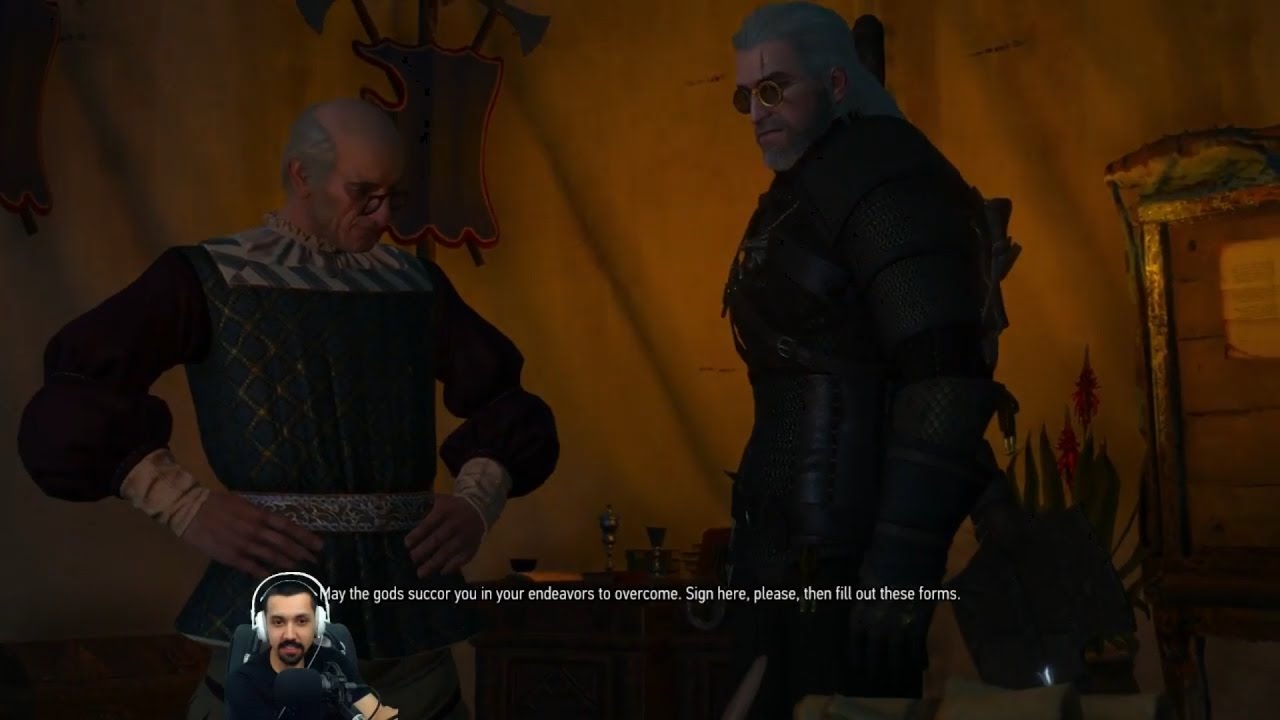 Witcher 3: Blood and Wine - 32 - Inscription Tent - YouTube