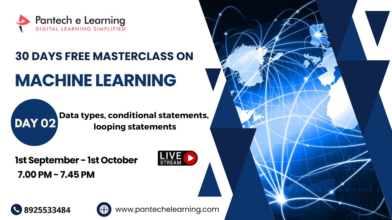 Day 02 Data Types Conditional Statements Looping Statements Youtube