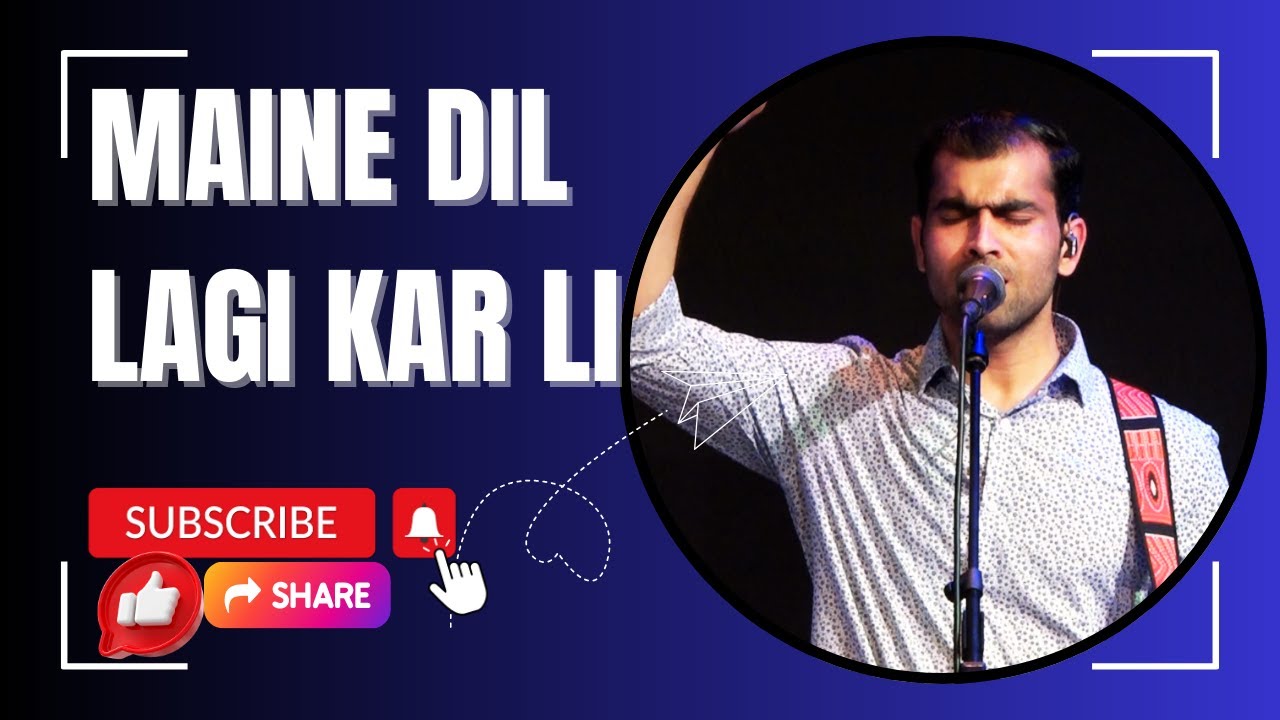 Maine Dil lagi Kar li // Christian Song // Akhil Joy - YouTube