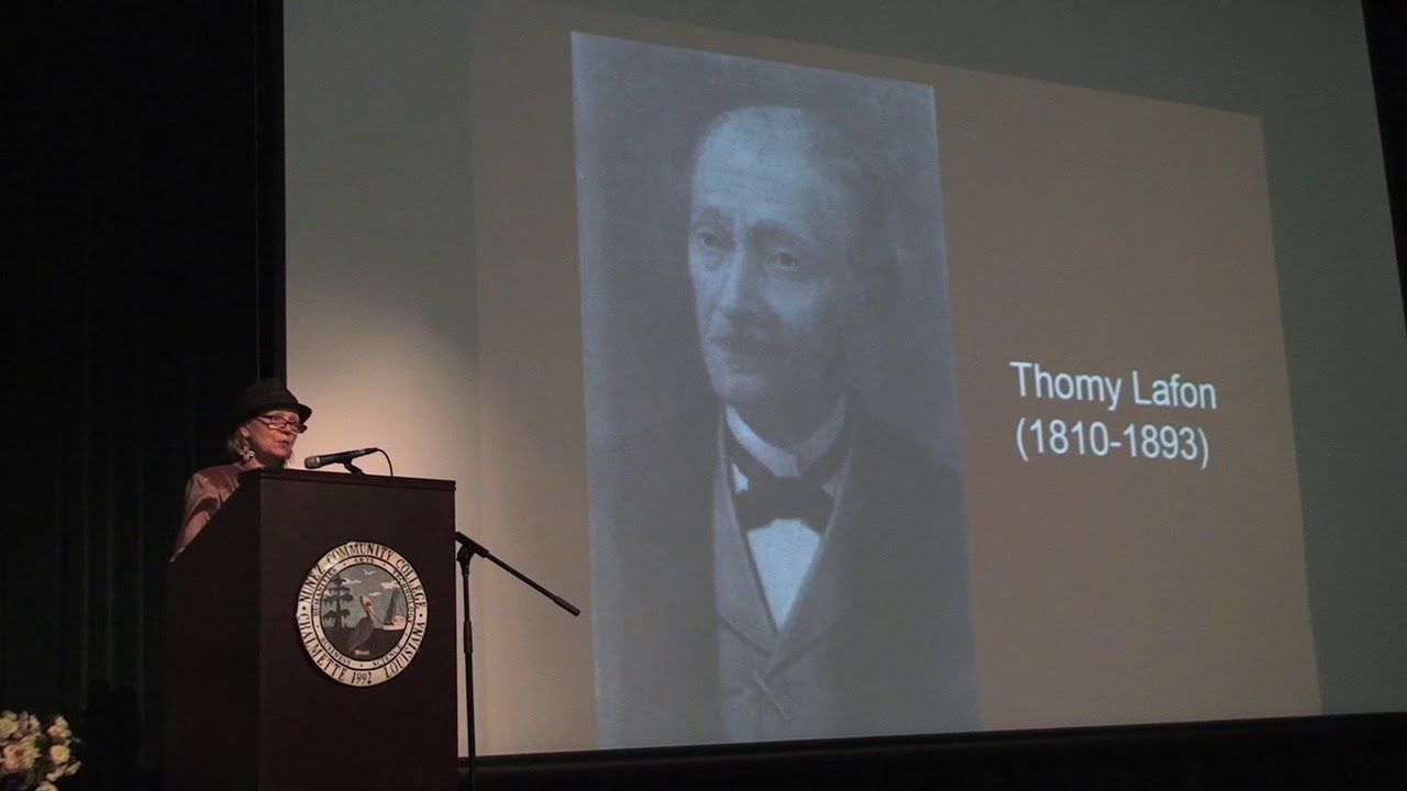 "History of Thomy Lafon" by Ina Fandrich 17Mar07 (NHLS 17Mar07) - YouTube