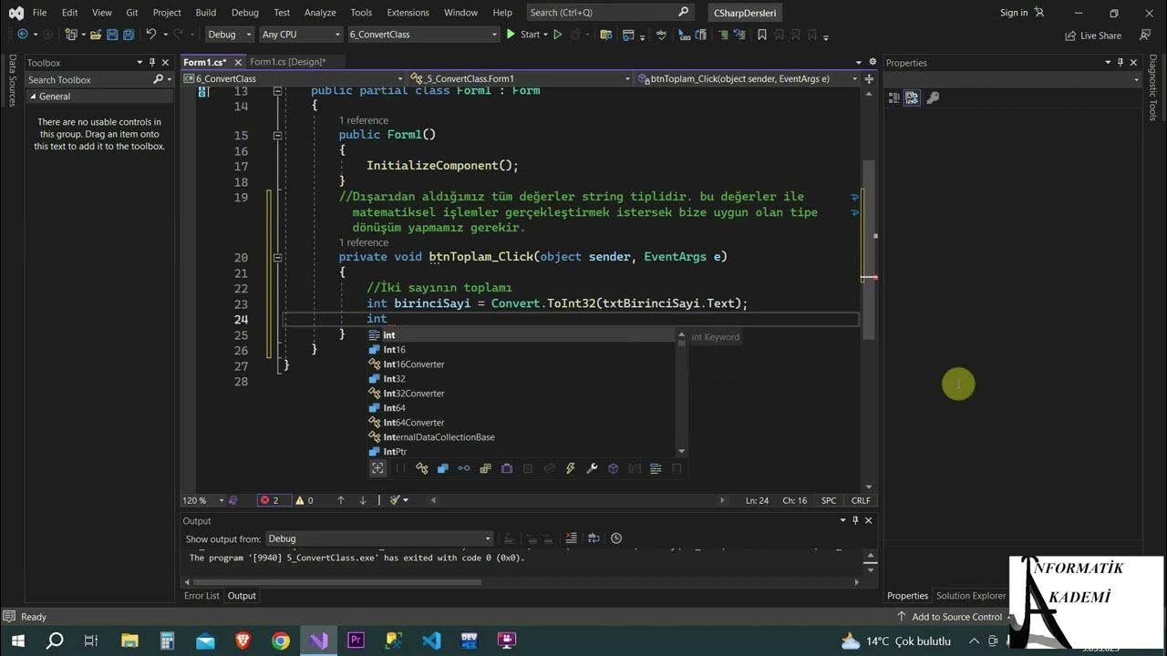 6_C_Sharp_Convert_Class - YouTube