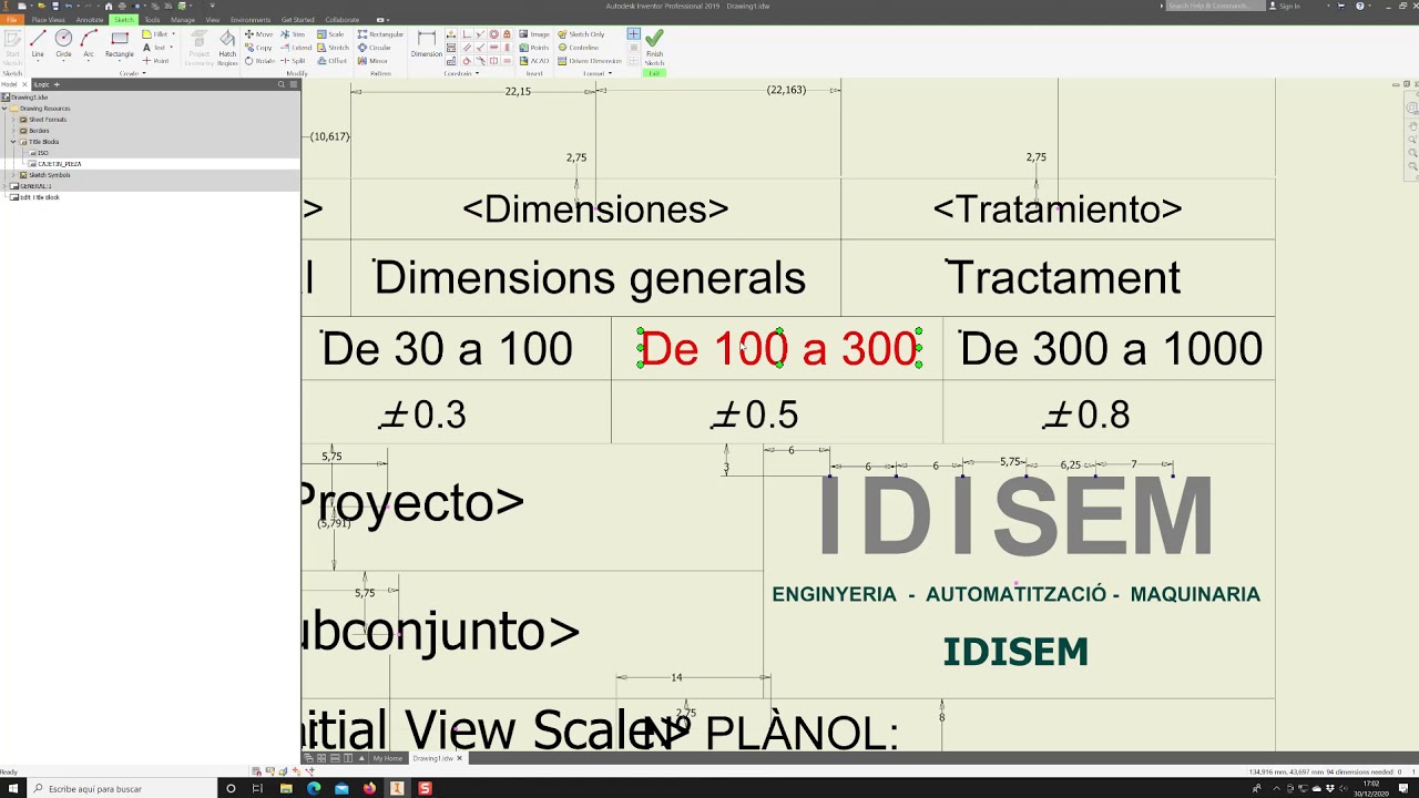 AUTODESK INVENTOR CREANDO LOGO CAJETIN LETRAS COLORES - YouTube
