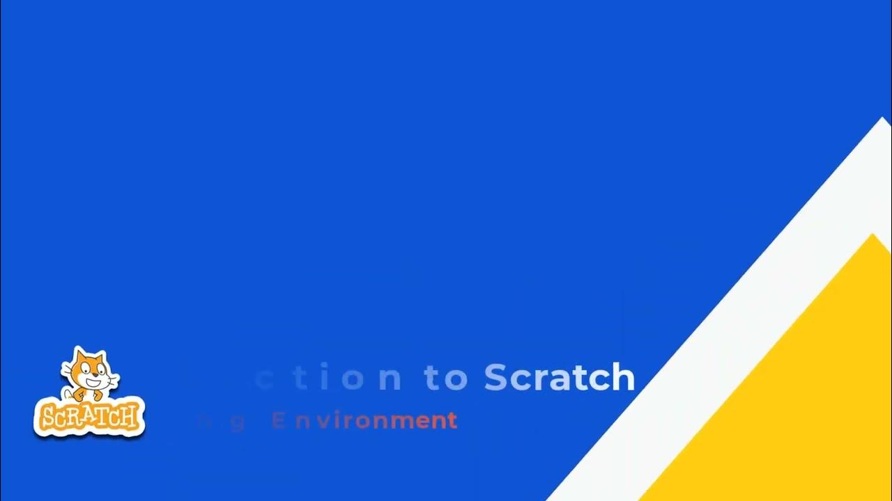 01 introduction to scratch - Environment Working - YouTube