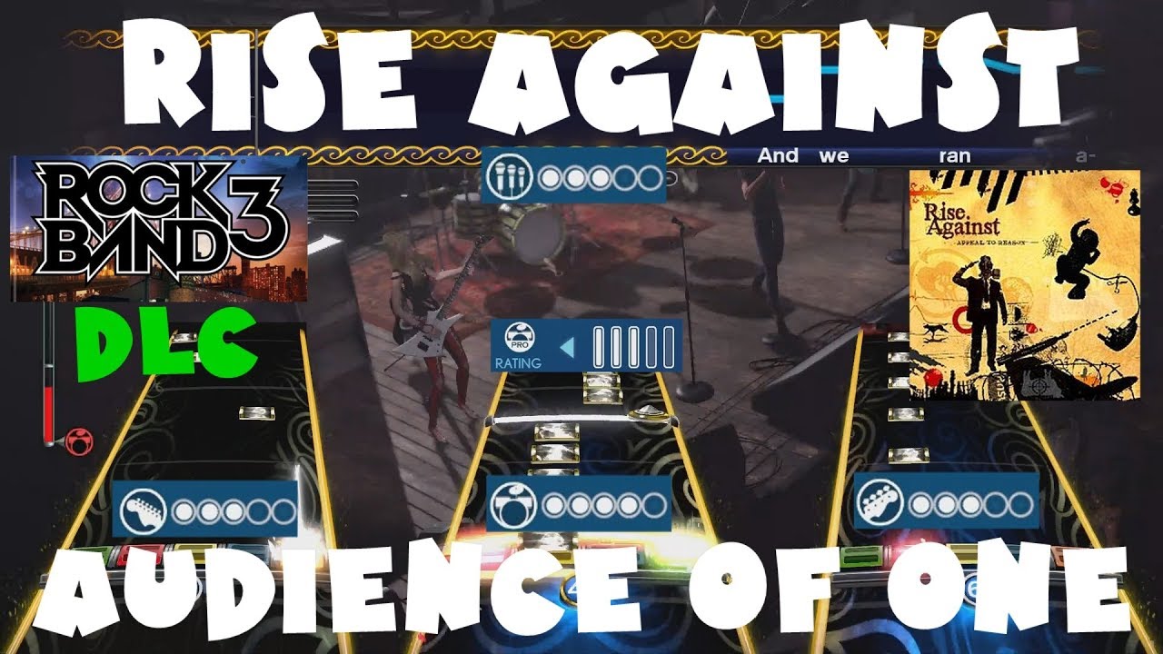 Rise Against - Audience of One - Rock Band 3 DLC Expert Full Band (June ...