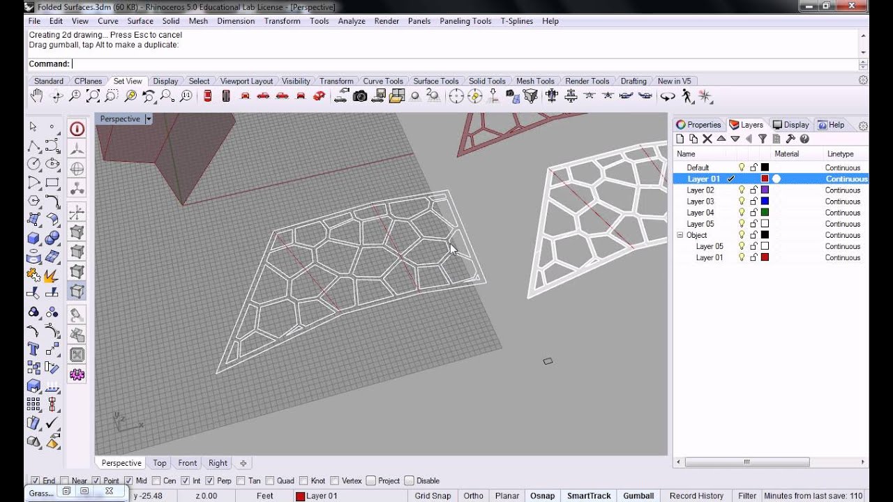 109 - Grasshopper - Voronoi 4 Print Setup - YouTube