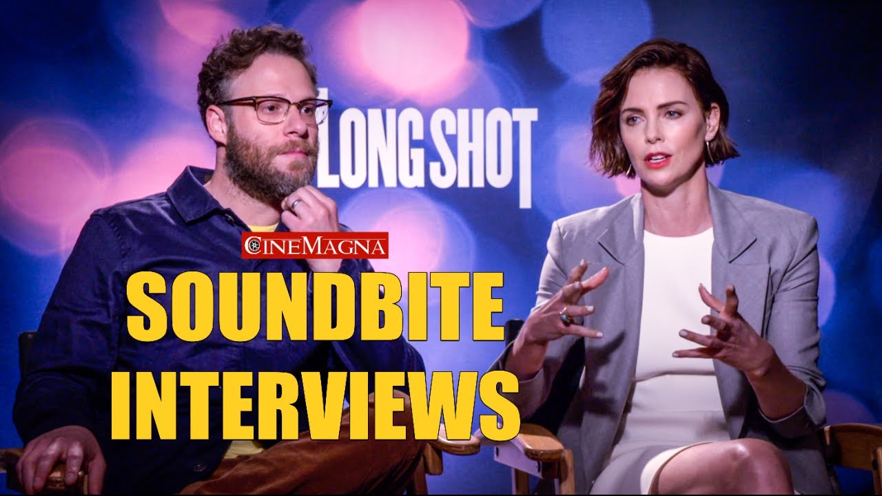 Long Shot Movie Cast Interviews (Seth Rogen and Charlize Theron 2019 ...