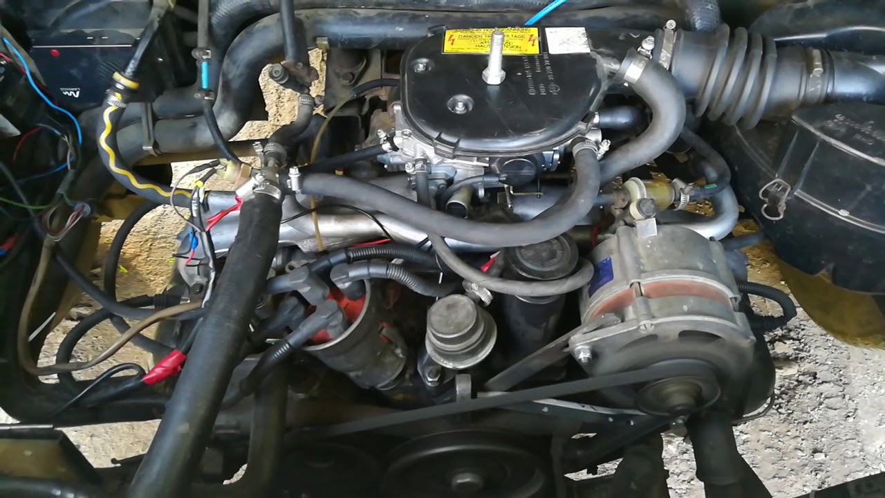 VW T3 top engine - YouTube